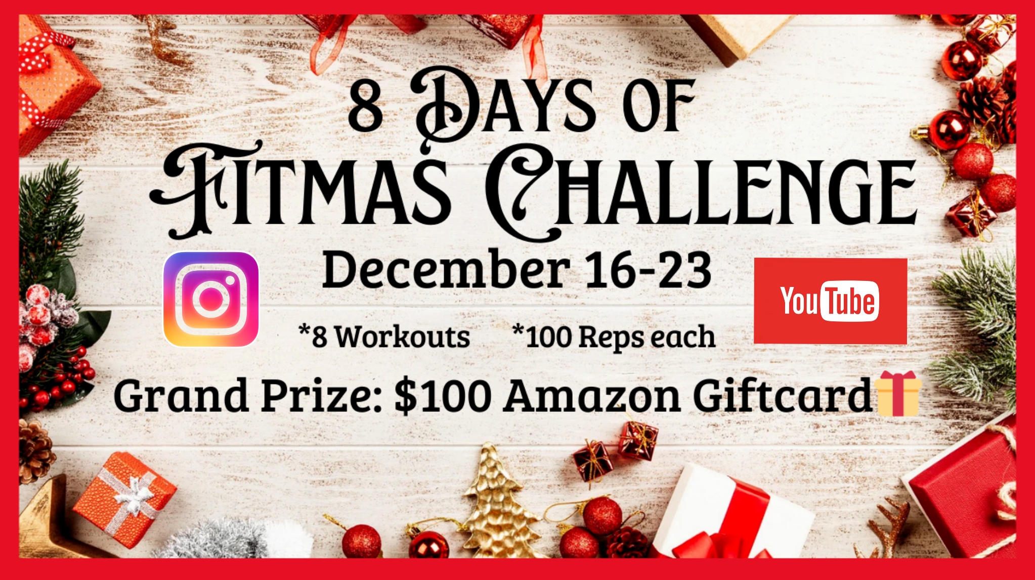 8 Days of FITmas is here! – Welcome to Allyfit!